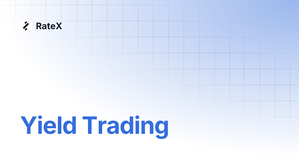Yield Trading | RateX