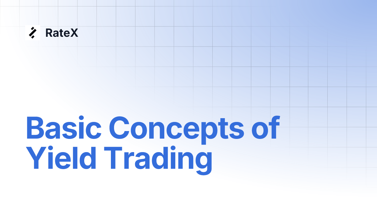 Basic Concepts of Yield Trading | RateX