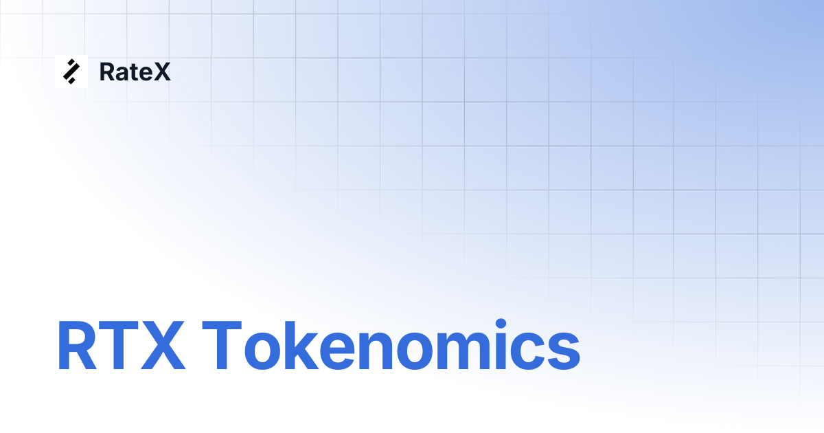RTX Tokenomics | RateX