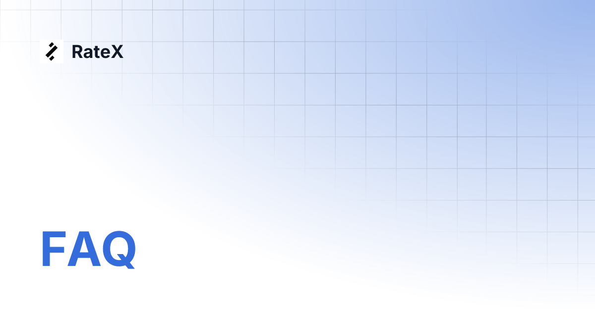 FAQ | RateX