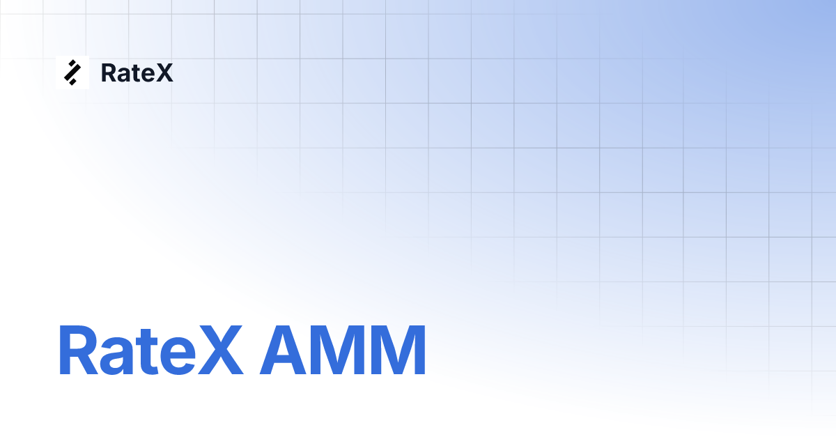 RateX AMM | RateX